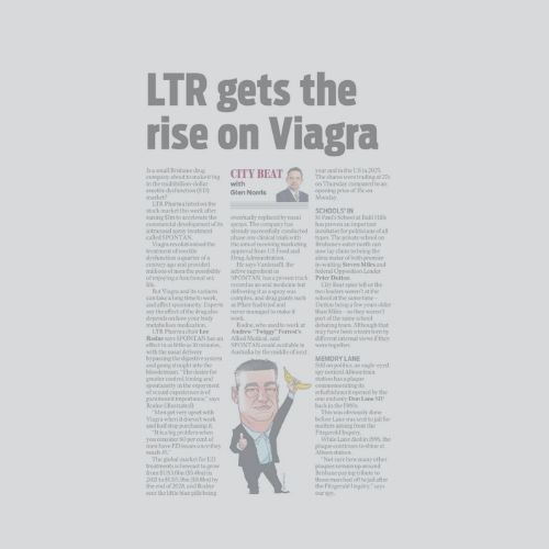 LTR Pharma – Clinical Stage Biopharmaceutical Company